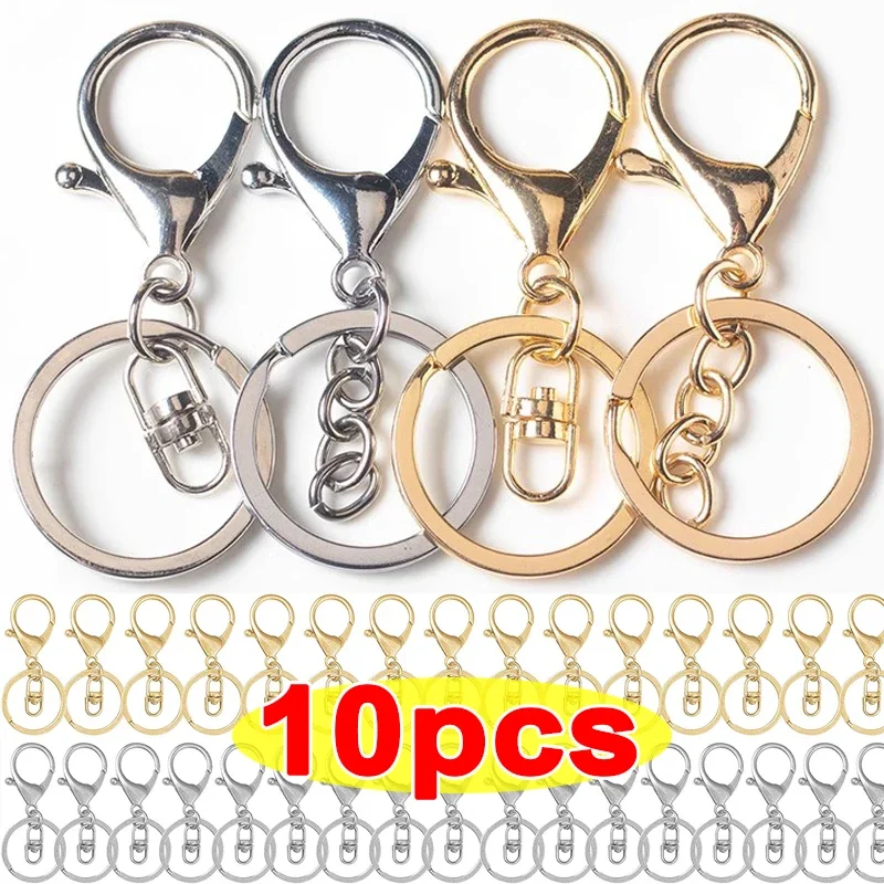 Fechos-de-lagosta-Snap-Hooks-com-chaveiros-Metal-Chaveiro-Claw-Clip ...