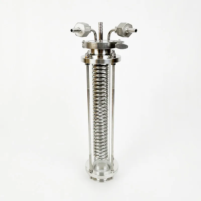 2-OD64mm-Tri-clamp-Distiller-Cooling-Coil-With-1-2-Male-Thread-And-2 ...
