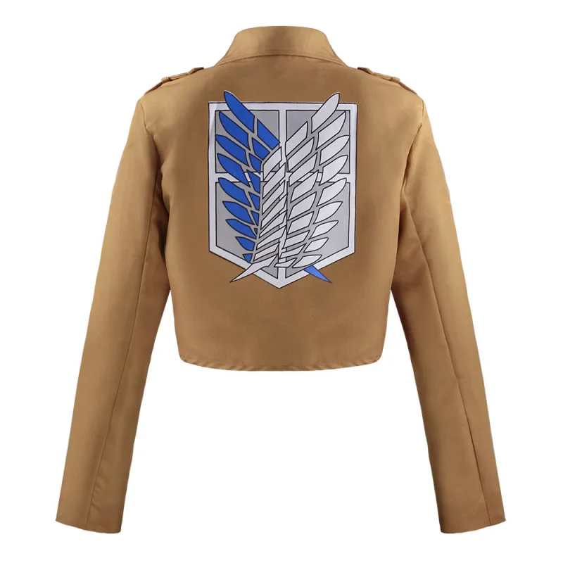 Levi Mikasa Ackerman Outfits Hange Zoe Costume AOT Full Set Cosplay ...
