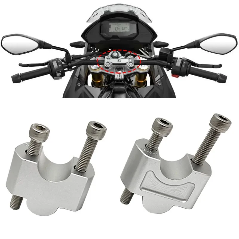G310GS Aluminum Handlebar Riser Bar Mount Handle Clam Fit For BMW G310R ...