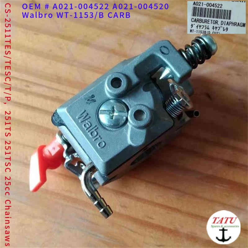 CS-2511TES CARBURETOR WALBRO WT-1208 A021-004690 CS-2511TESC CS-2511WES ...
