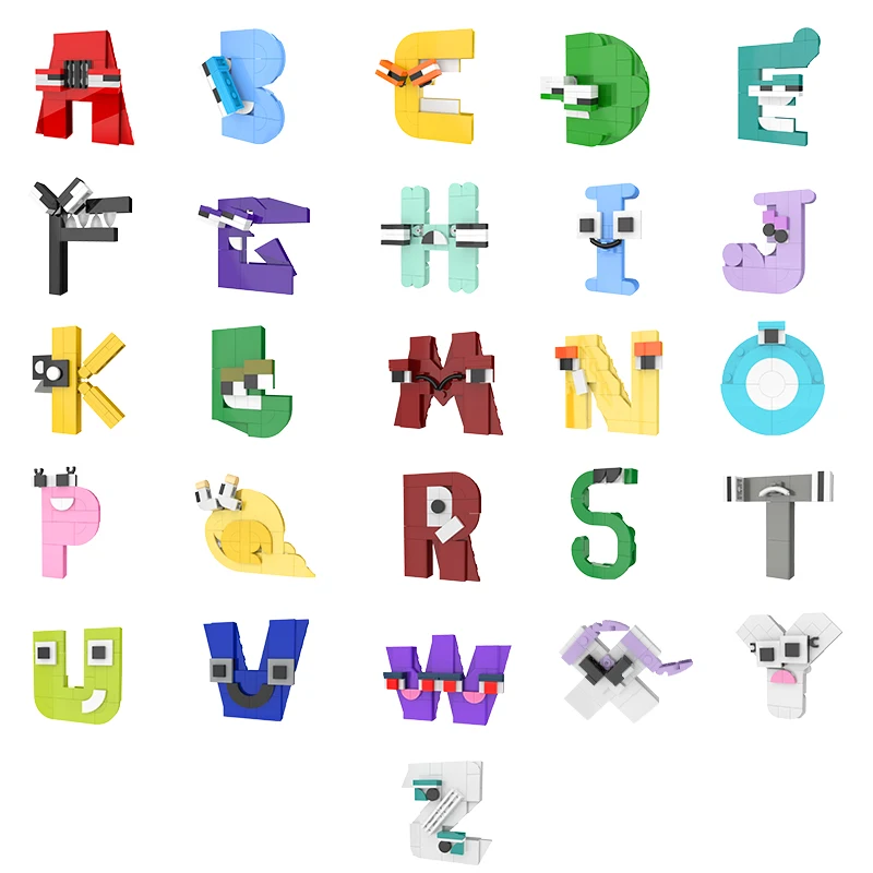 Disney Character Alphabet Letters