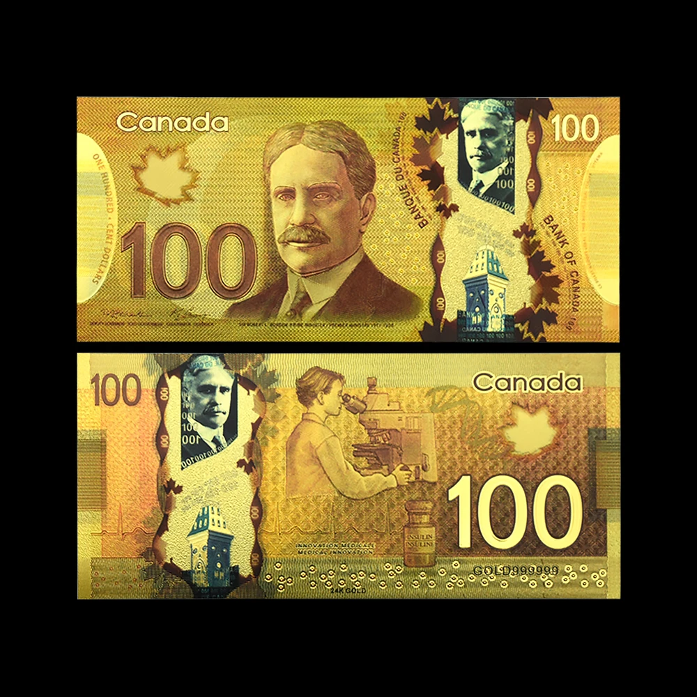 New Plastic Canadian Dollar Bills