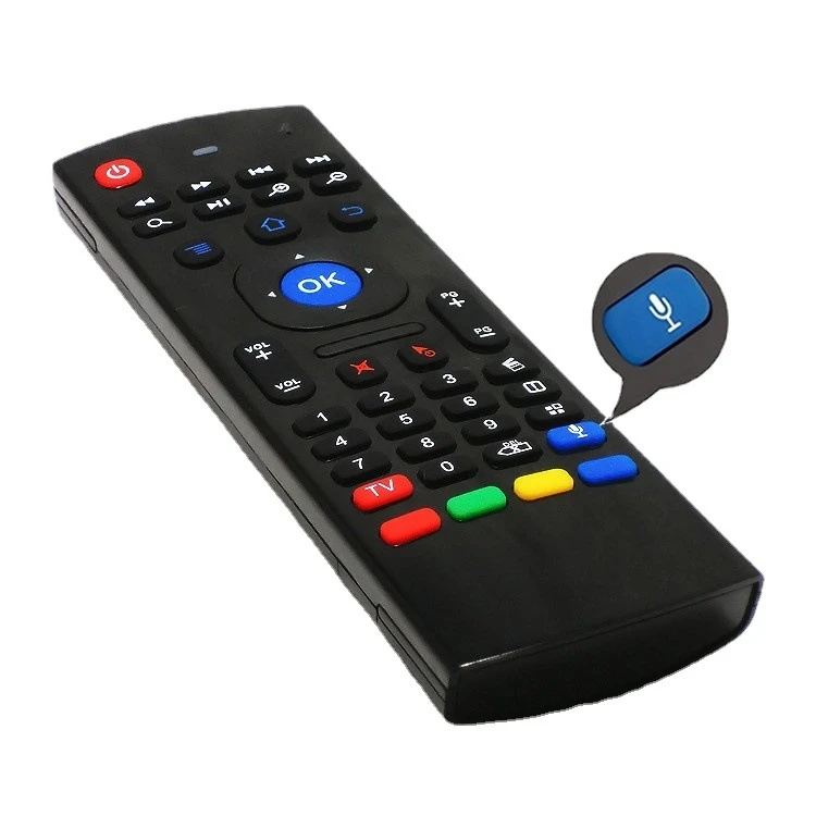 Wireless Keyboard Fly Mouse Mx3 2.4g Mx3 Air Mouse Smart Voice Remote ...