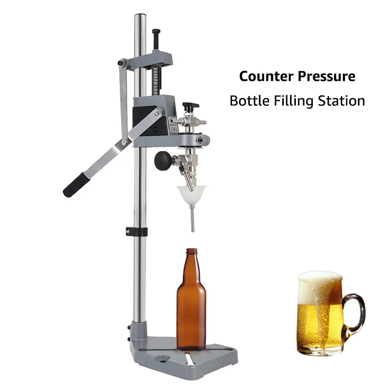 Manual-beer-bottle-filling-station-Counter-Pressure-Beer-Bottling ...
