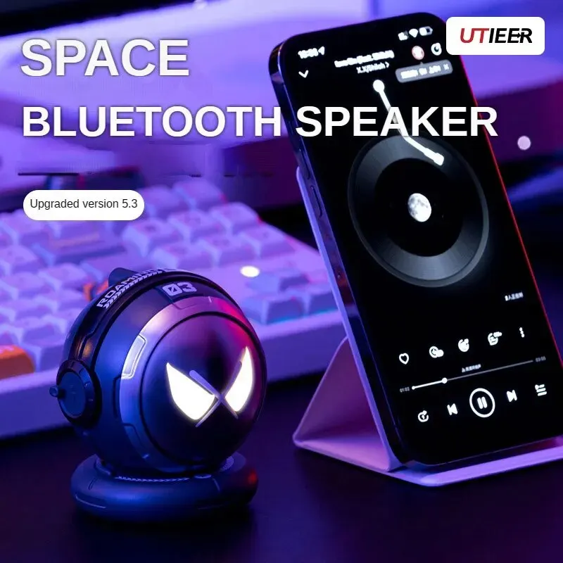 Bluetooth-Speaker-Astronaut-Demon-Portable-Mini-Charging-Wireless-Gift ...