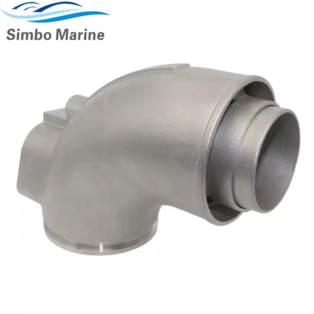 Exhaust Mixing Elbow for Volvo Penta 845261 AQAD30A 40A 40B TAMD30A 40A ...