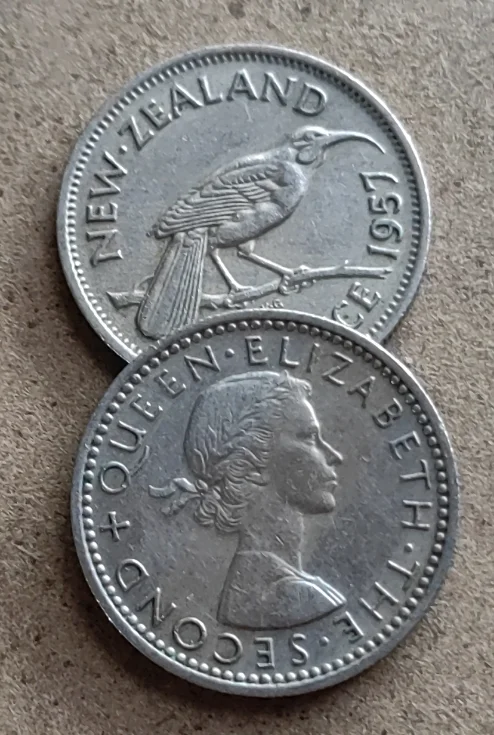 19mm-New-Zealand-1954-1963-100-Real-Genuine-Comemorative-Coin-Original ...