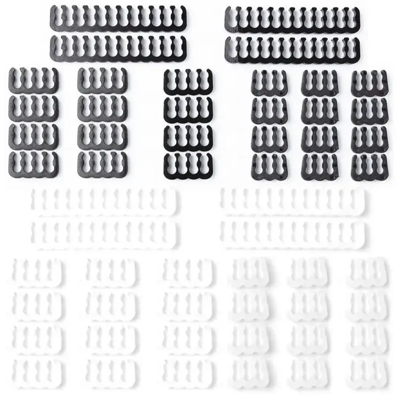 24Pcs-Set-CableComb-Clamp-Cables-Clip-Organizer-ATX-24Pin-CPU-8Pin-6Pin ...