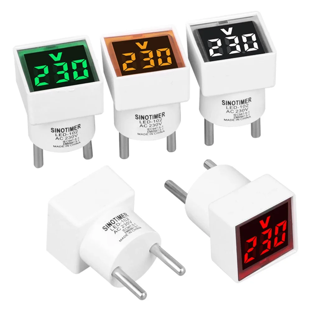 AC-220V-230V-Universal-Square-European-Plug-Type-Household-Digital-AC ...