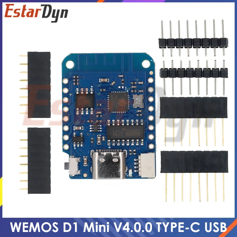 WEMOS-D1-Mini-V4-0-0-TYPE-C-USB-WIFI-Internet-of-Things-Board-based ...