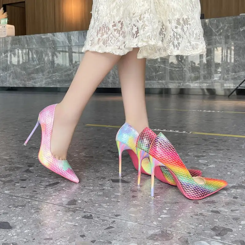 Rainbow High Heels Shoes