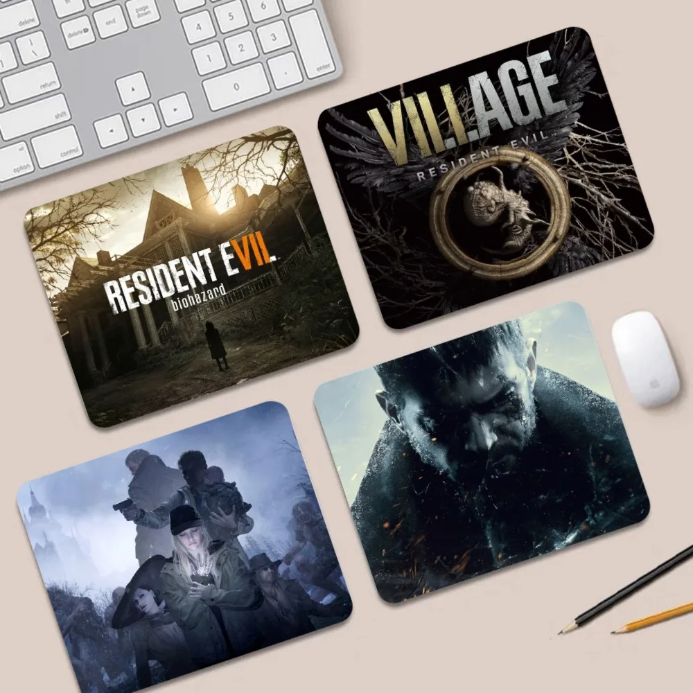 R-resident-E-evil-Mousepad-Round-Custom-Skin-Computer-Desk-Mat-Table ...