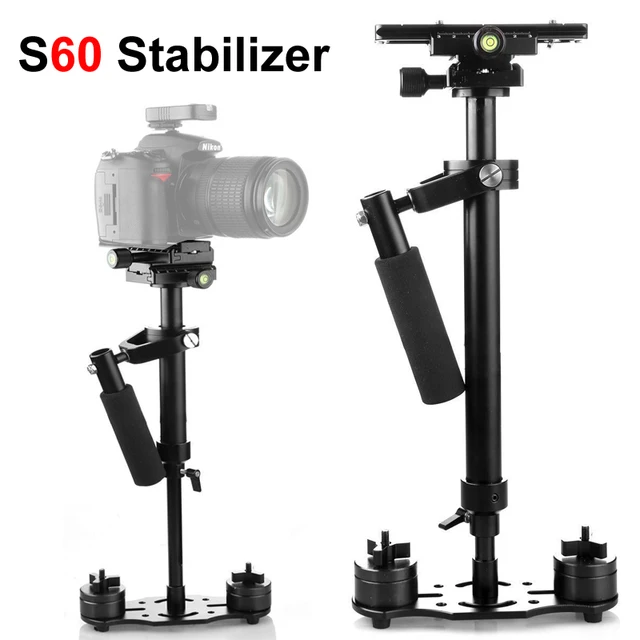 S60 60cm Photo Video Aluminum Alloy Handheld Stabilizer Shooting ...