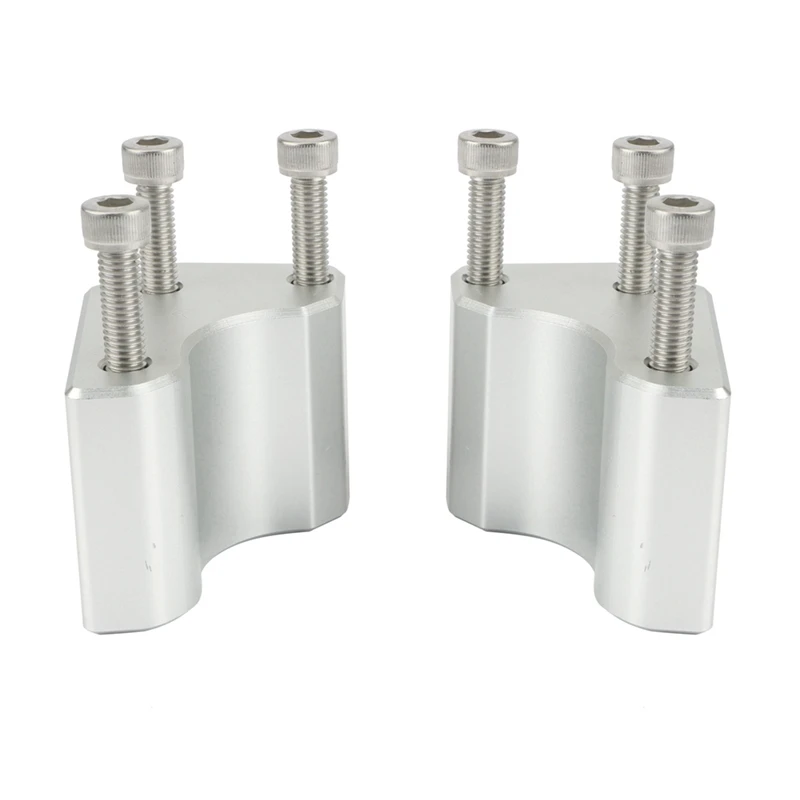 Motorcycle-Handlebar-Riser-Height-Up-Adapter-Mounts-Extension-Kit-For ...