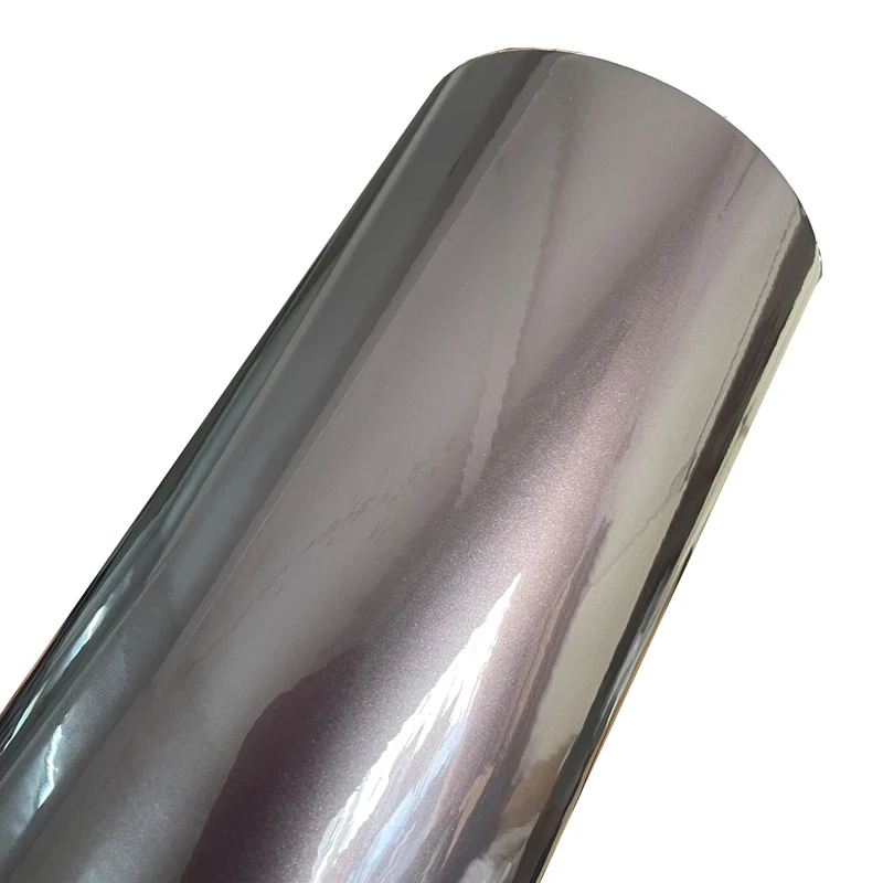 Premium Ultra Gloss Candy Charcoal Grey Vinyl Wrap Roll Film Self ...