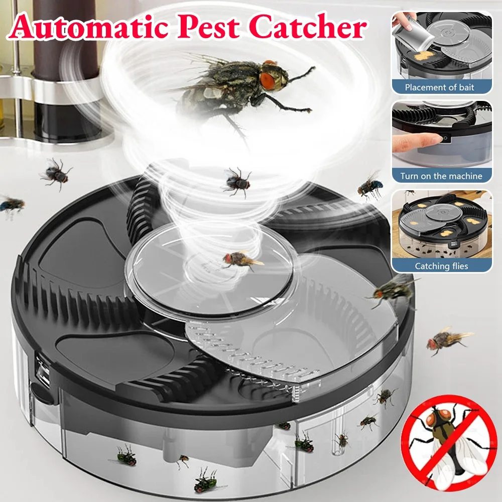 Safety-Pest-Catcher-USB-Rechargeable-Automatic-Pest-Catcher-Household ...