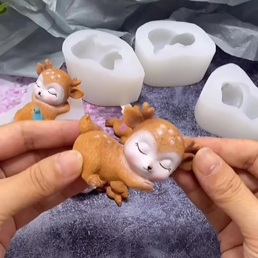 3D-Cute-Mini-Sika-Deer-Silicone-Mold-DIY-Fondant-Chocolate-Cupcake ...