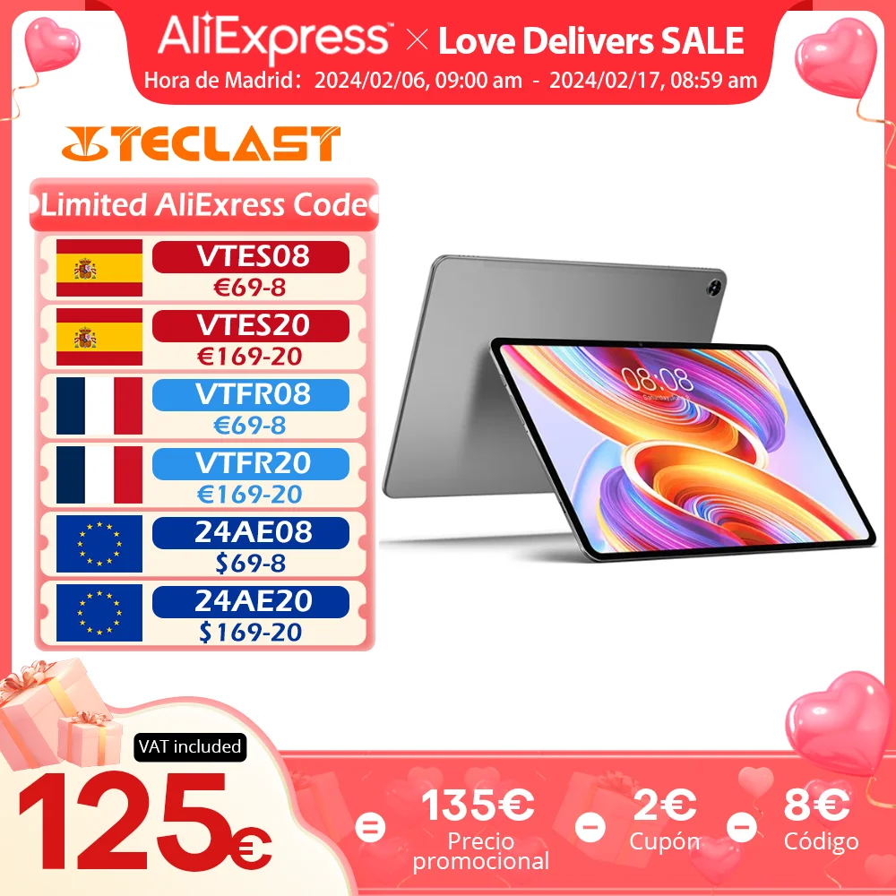 TECLAST-T50-2K-tablet-11-inch-Android-12-13-8GB-RAM-128GB-256GB-ROM-TF ...