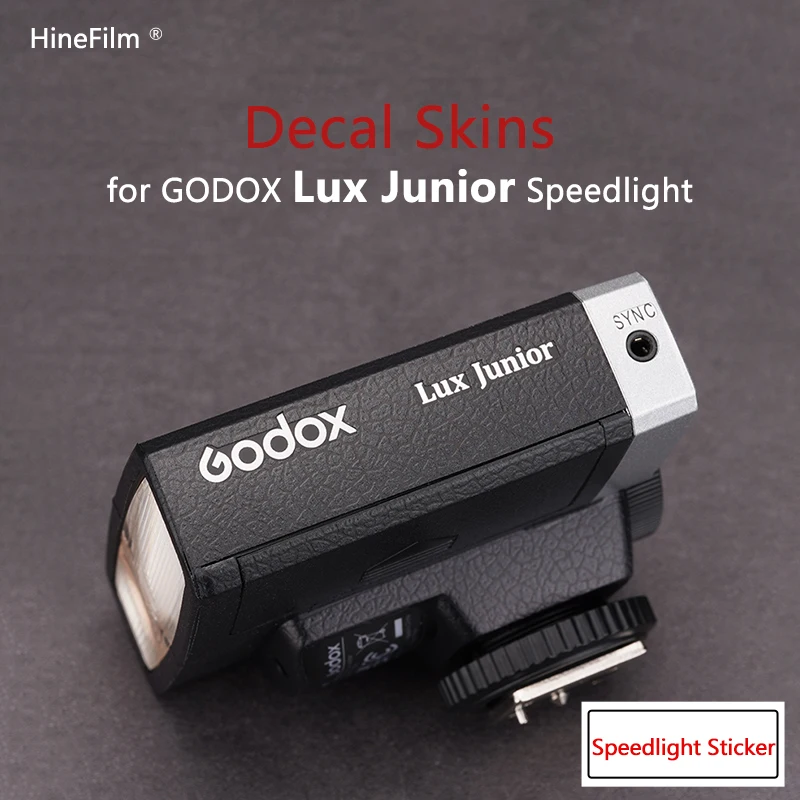 Filme-de-capa-anti-risco-para-Godox-Lux-Junior-Camera-Flash-Speedlight ...
