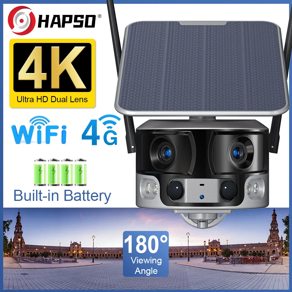 4K-8MP-Dual-Lens-180-Ultra-Wide-View-Angle-4g-Solar-Camera-Outdoor-WIFI ...