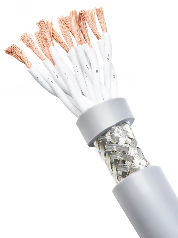 14-40 core 18AWG CNC Twisted pair Shielded wire High flexibility ...
