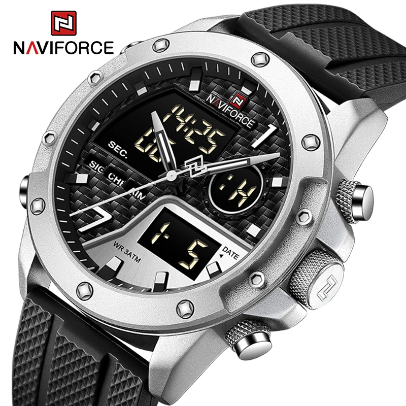 NAVIFORCE-Montre-de-sport-quartz-pour-homme-tanche-affichage-num-rique ...