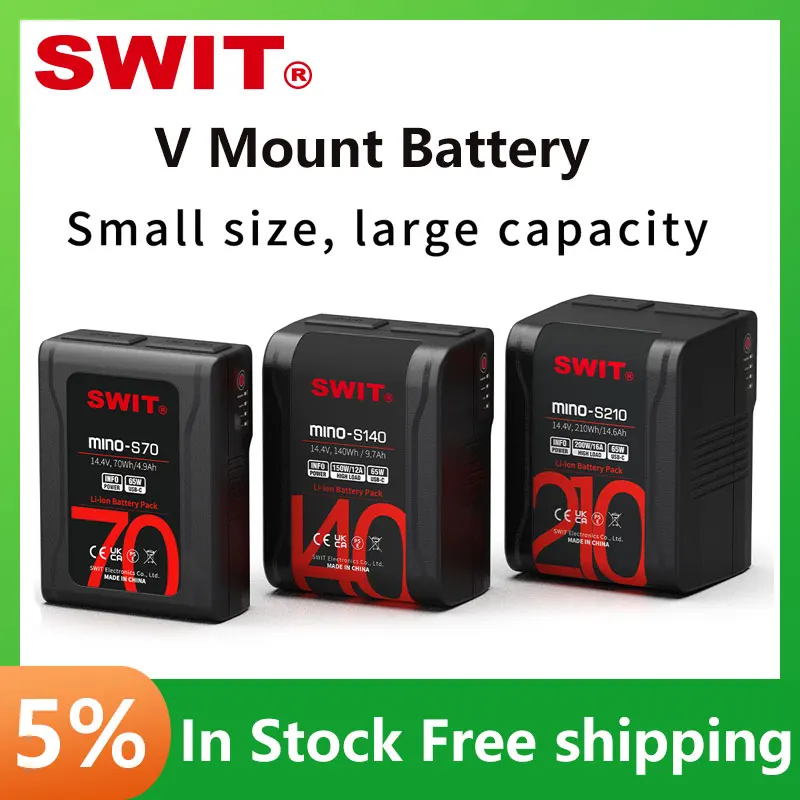 SWIT-MINO-S70-MINO-S140-MINO-S210-Mini-V-Mount-Battery-and-PC-U130B ...