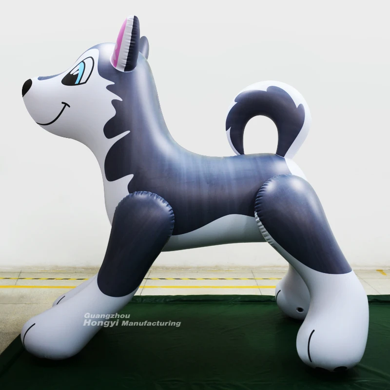 Husky-inflable-de-PVC-gris-juguetes-decorativos-para-perros-promoci-n ...
