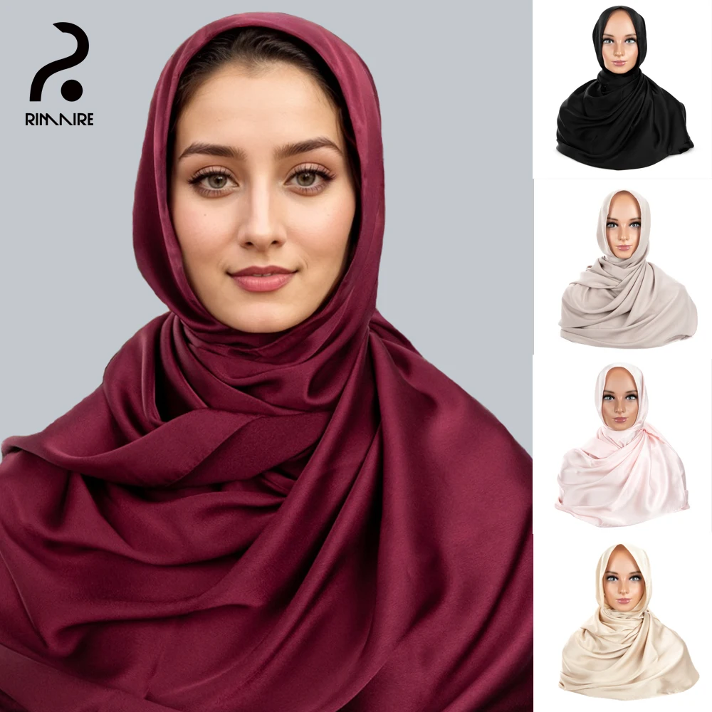 Wine Red Ladies Muslim Headband Designer Chiffon Hijab High Quality ...