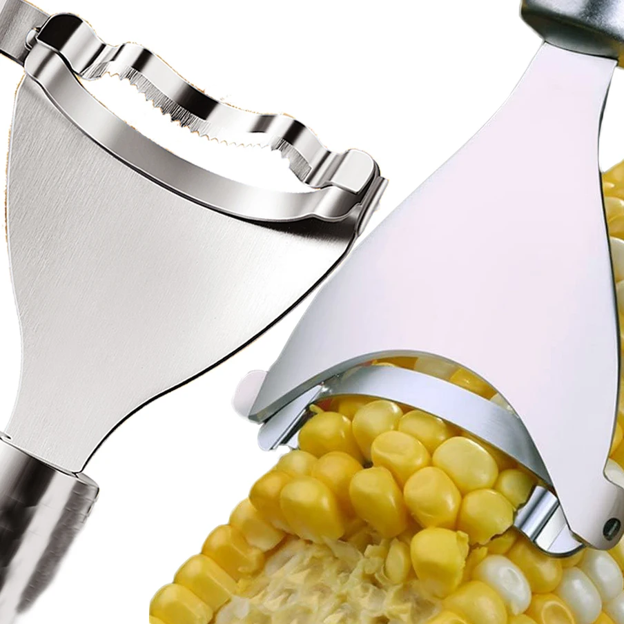 Stainless-Steel-Serrated-Corn-Peeler-Corn-Shaver-Planer-Thresher ...