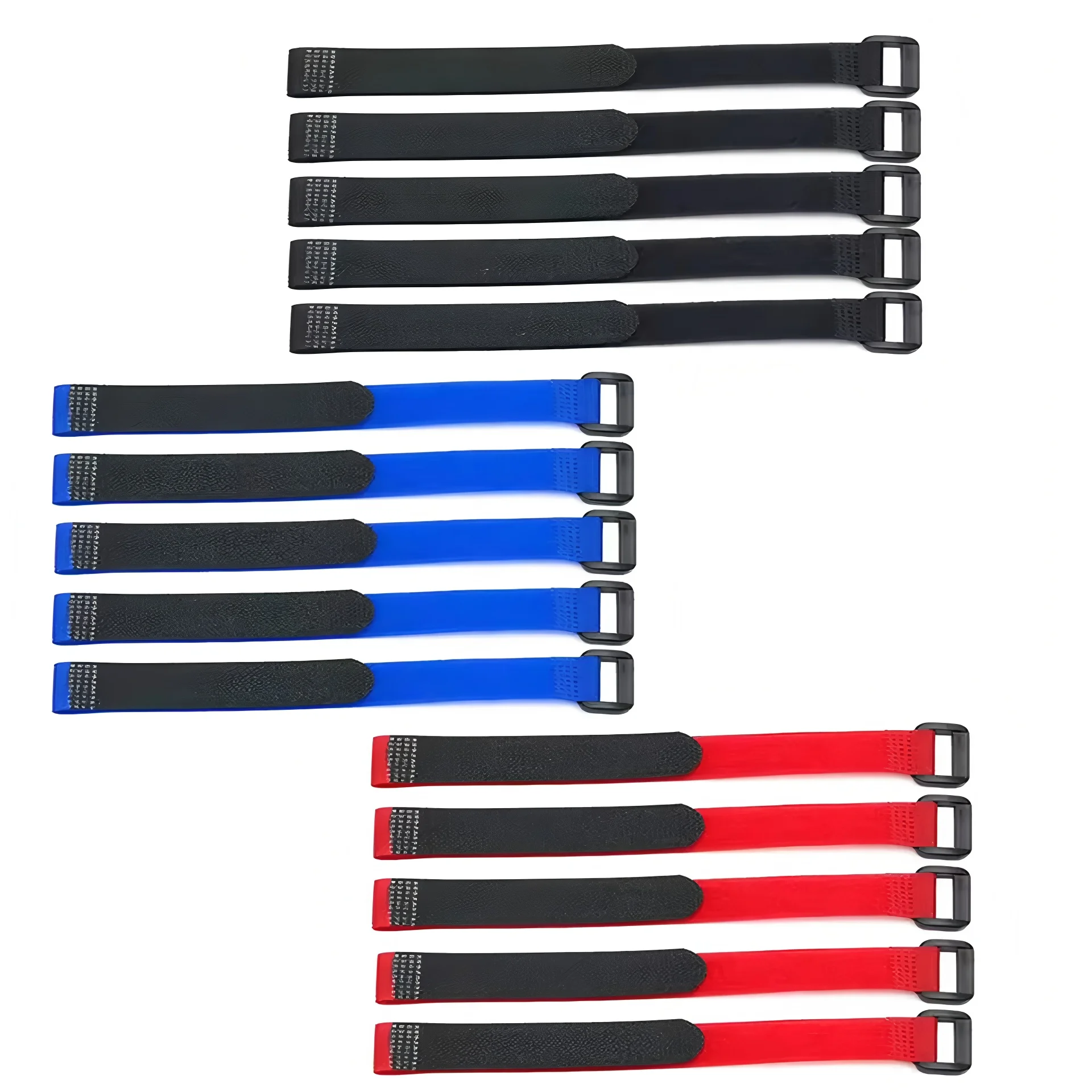 5PCS 10PC 20X200MM Lipo Battery Tie Multicolor Cable Tie Down Strap For ...