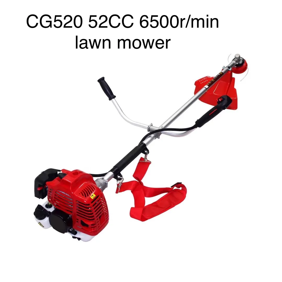 Máquina de deshierbe de gasolina 52cc CG520, cortadora de césped de ...