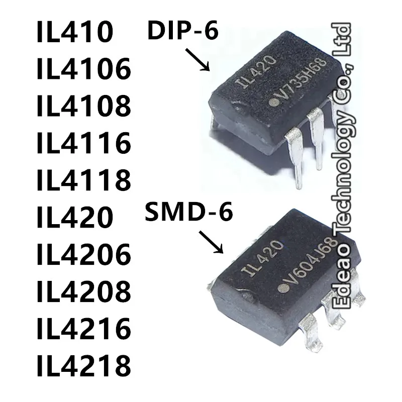 5-20Pcs-lot-New-IL410-IL4106-IL4108-IL4116-IL4118-IL420-IL4206-IL4208 ...