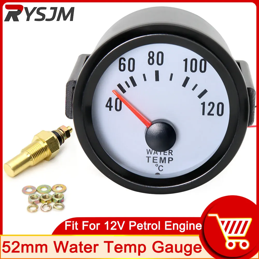 Digital Tachometer Car Digital Water Coolant Temp Temperature Gauge ...