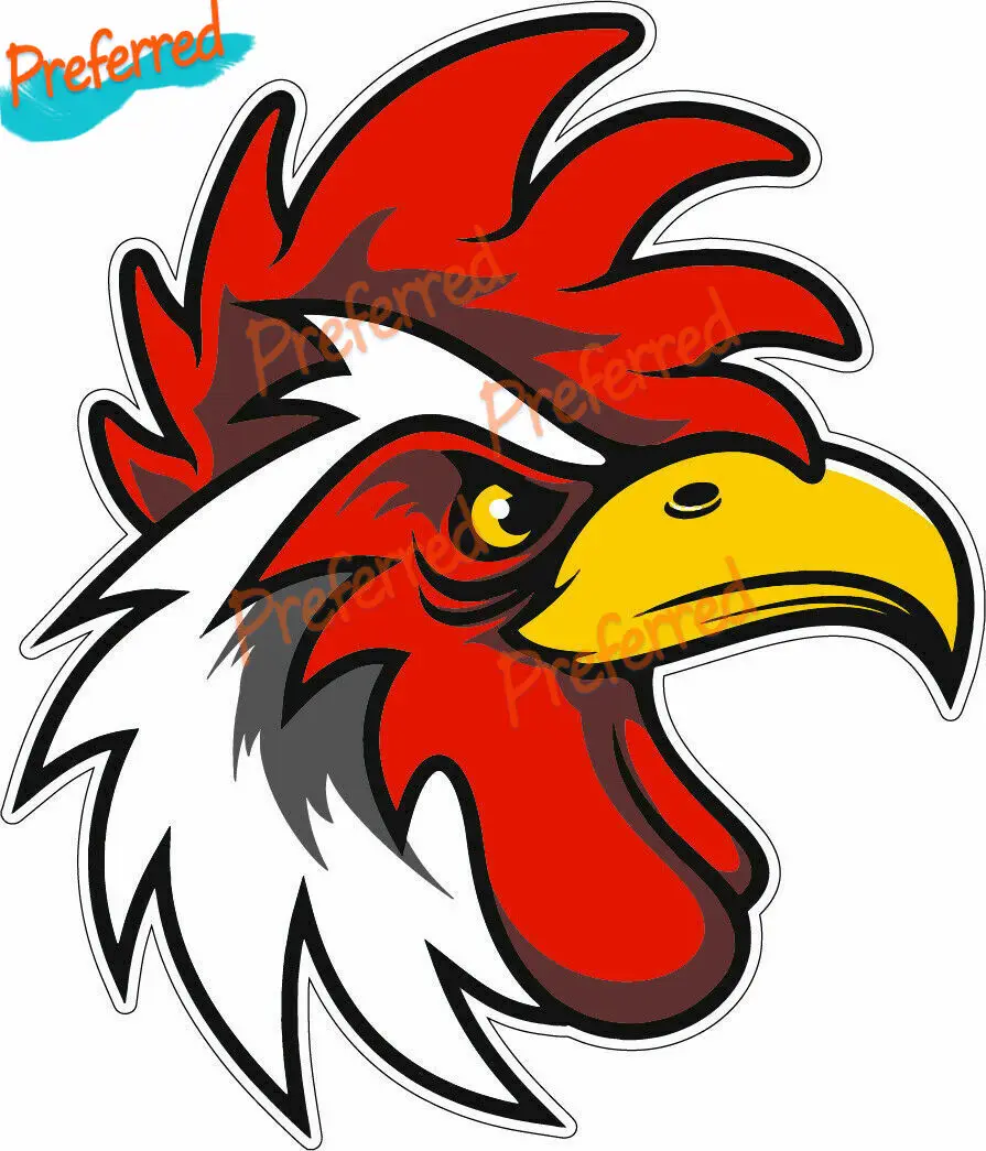 Angry Rooster Cartoon