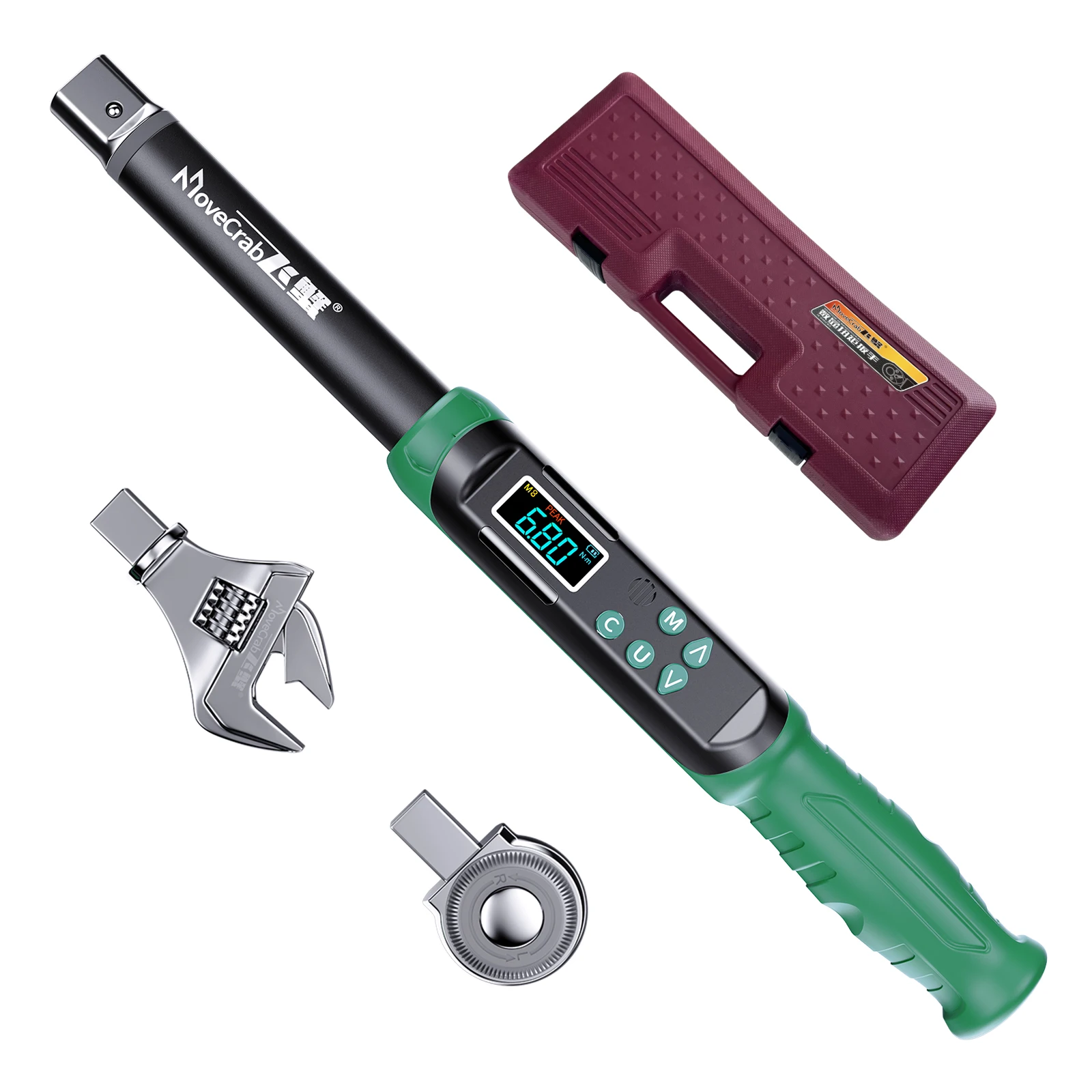 Why the MOVECRAB Digital Torque Wrench with Interchangeable Heads Is ...
