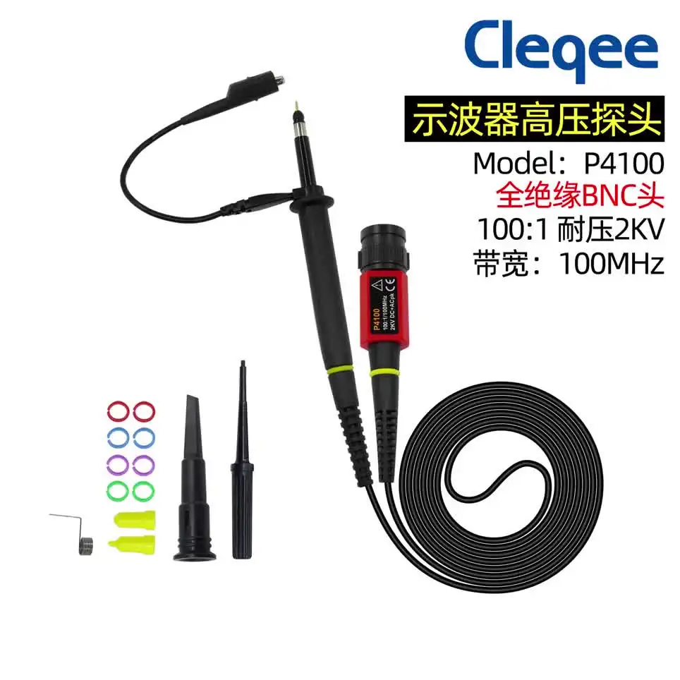60MHz Oscilloscope Probe BNC P4060 High Voltage Differential Probe ...