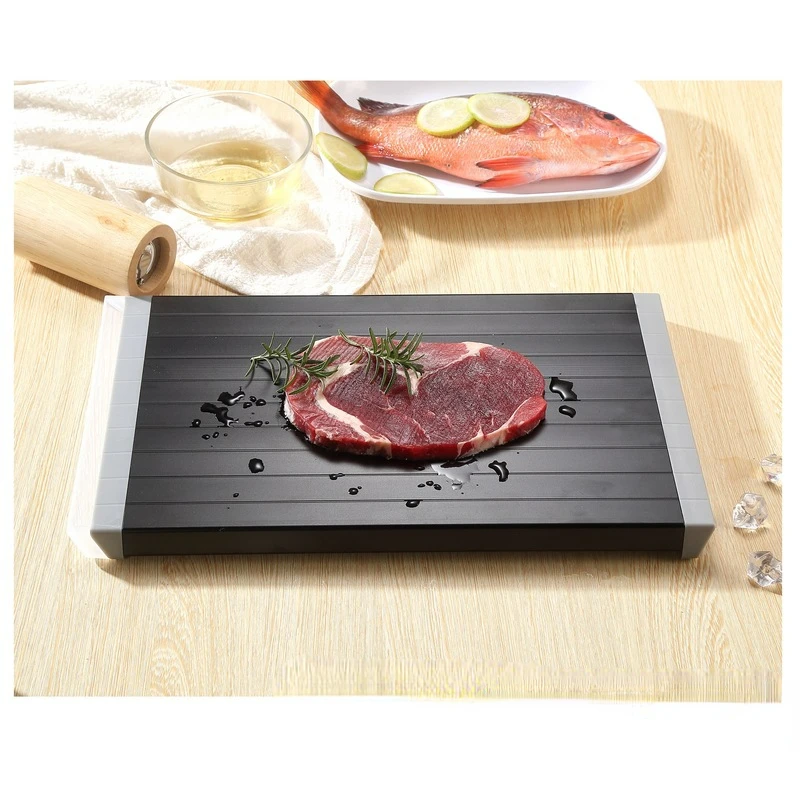 Japanese-Kitchen-Tools-Black-Technology-Fast-Defrosting-Trays-Fruit-and ...
