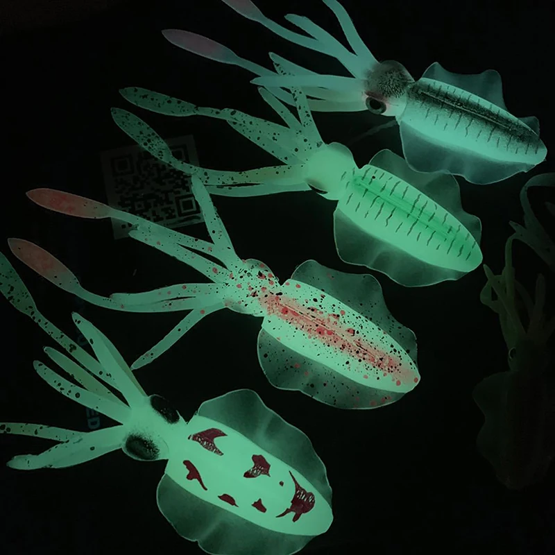 1pc-Luminous-UV-Squid-Jig-Fishing-Baits-Fishing-Soft-Squid-Lure-Sea ...