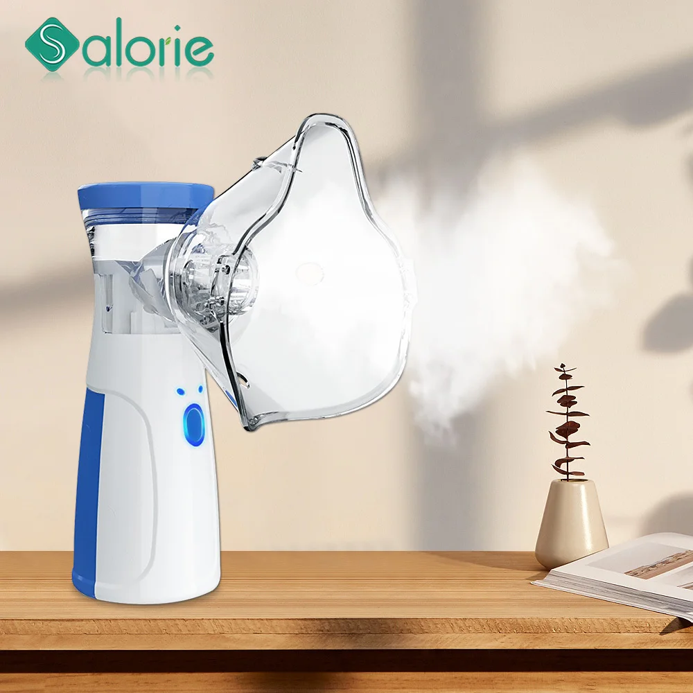 Medical-Equipment-Silent-Nebulizer-Mini-Handheld-Inhaler-Inhalator-Kids ...