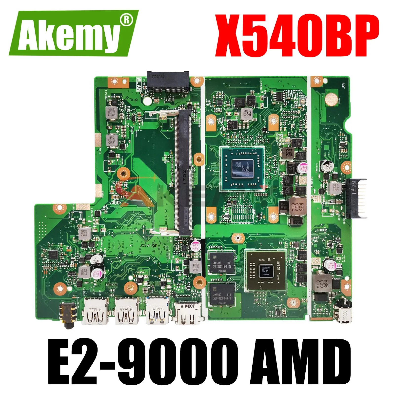 AKEMY-X540BP-With-E2-9000-AMD-CPU-For-ASUS-X540BP-X540BA-X540B-R540B ...