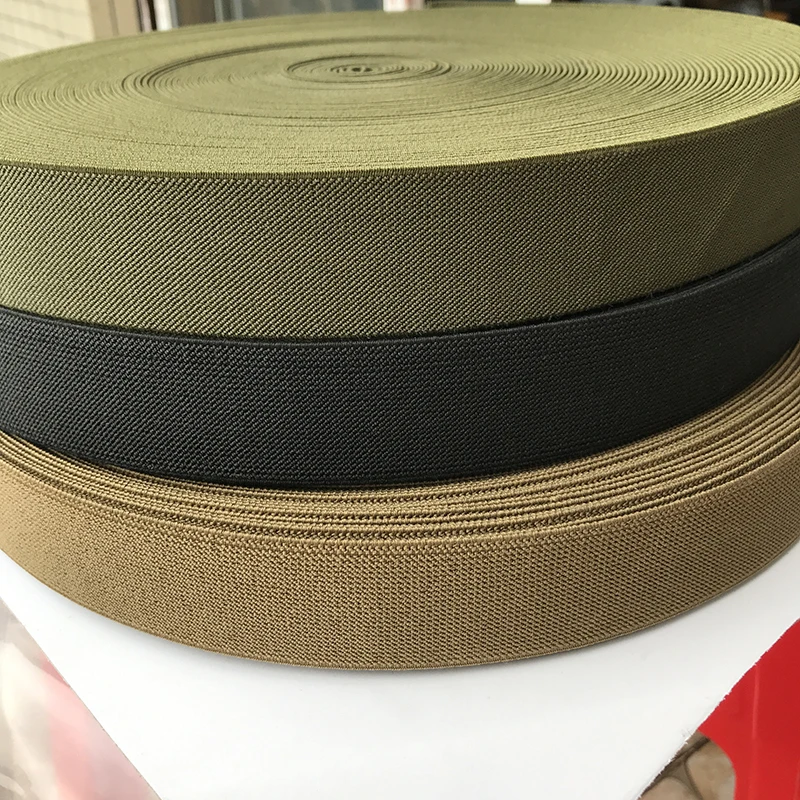 Thickened-Elastic-Band-Wide-Elastic-Band-Flat-Army-Fan-Nylon-Elastic ...