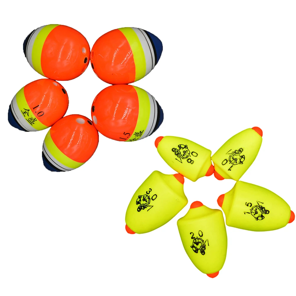 Outdoor-Fishing-Float-Bobbers-Hard-Foam-Snap-on-Floats-Fishing-Floats ...