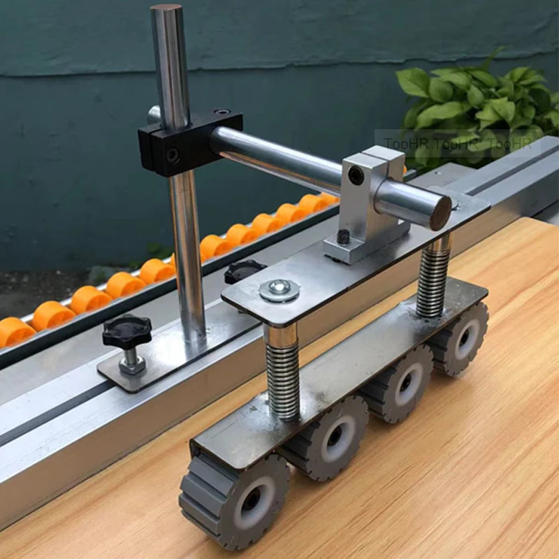 Woodworking-Table-Saw-Four-wheel-Guider-Clear-Cut-Press-Stock-Push ...