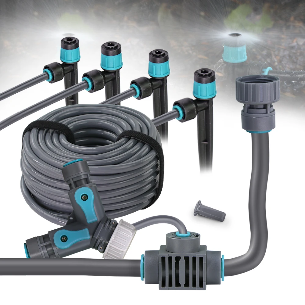 Versatile 360° Sprinkler Garden Irrigation System - Adjustable Sprayers ...