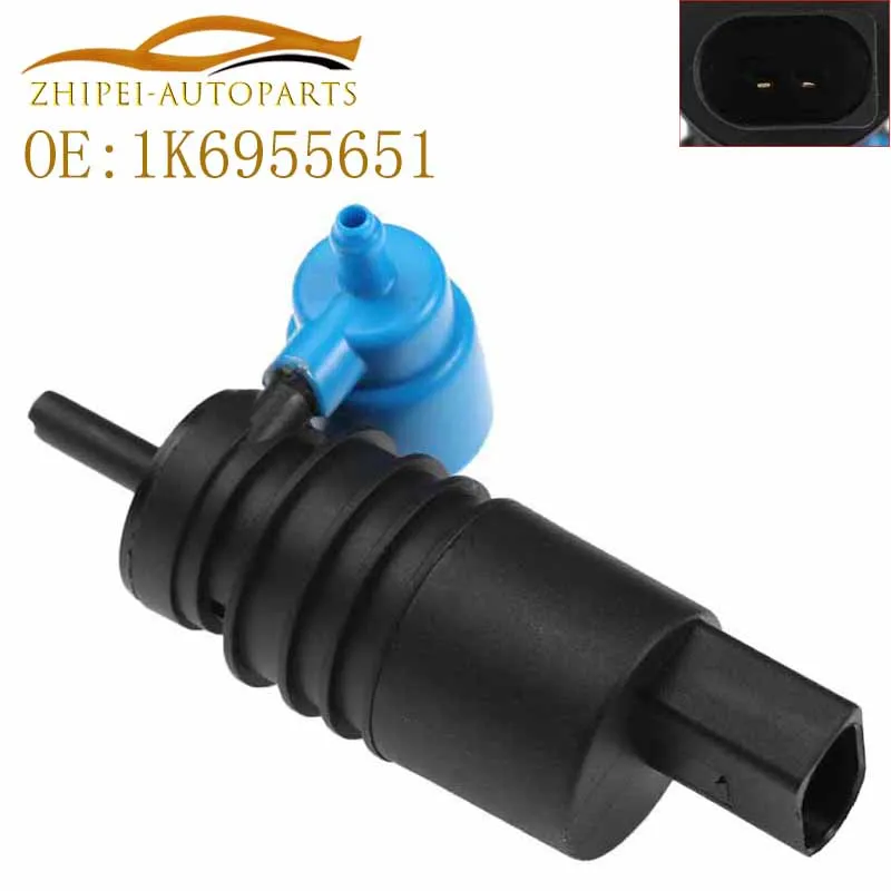 1K6955651 Windshield Washer Fluid Windscreen Cleaning Pump Car ...