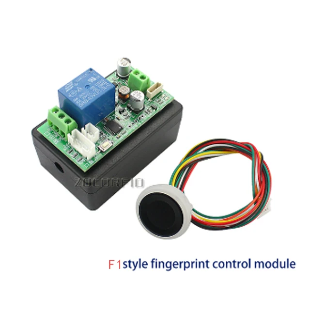 Access Control Fingerprint Control board 7-30V Fingerprint ...