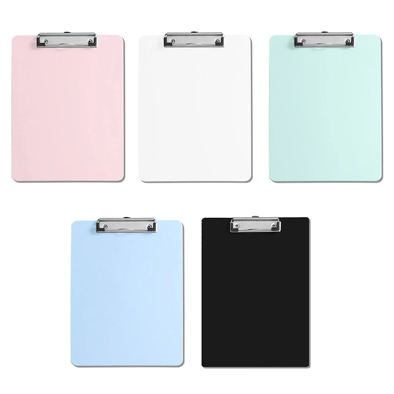 A4/5/6 File Folder Clipboard Writing Pad Clip Board Clips Test Paper ...