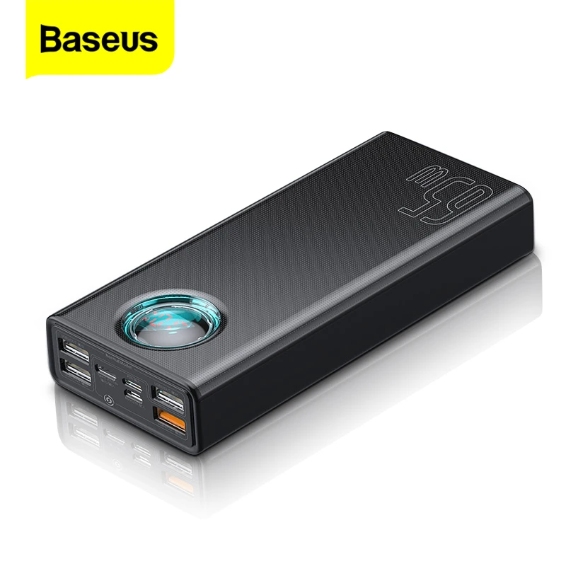 Baseus 65W Power Bank 30000mAh 20000mAh Quick Charge PD QC 3.0 ...